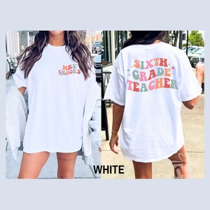 Hello Sixth Grade Shirt, Sixth Grade Teacher Shirt, Gift for Teachers ...