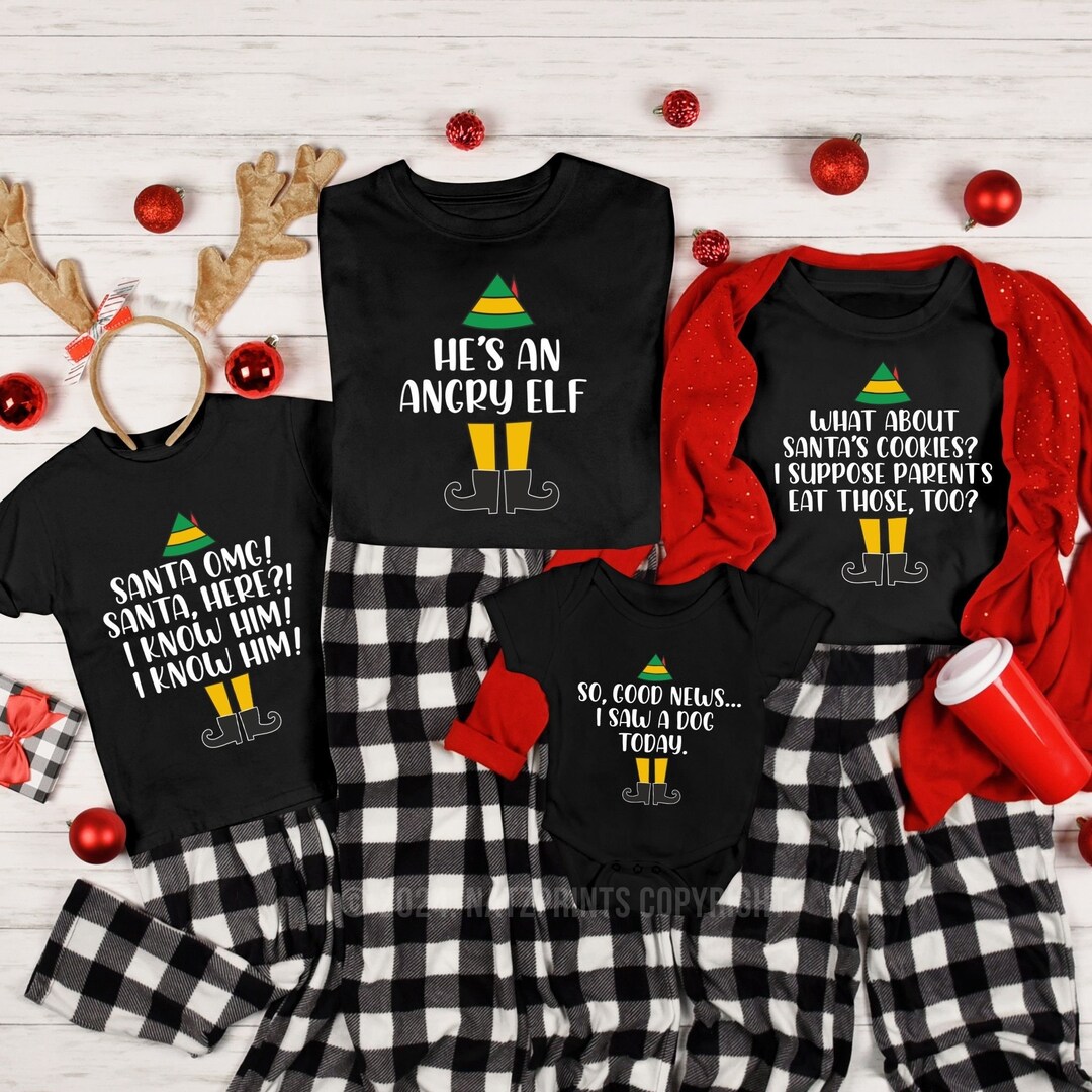 Buddy the Elf Shirts, Elf Movie Quote, Cotton Headed, Christmas Shirts ...