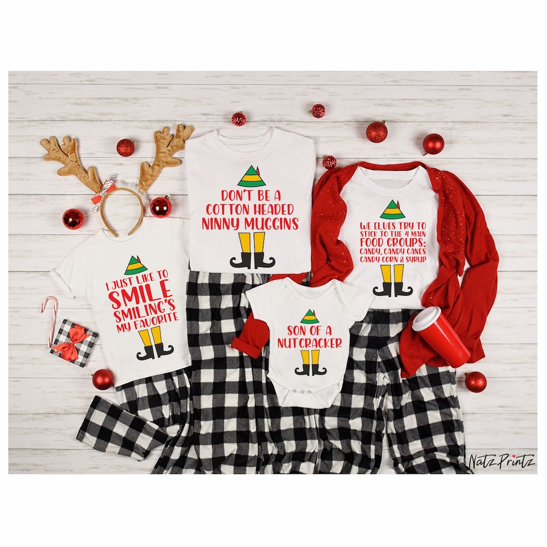Buddy the Elf Shirts, Elf Movie Quote, Cotton Headed, Christmas Shirts ...