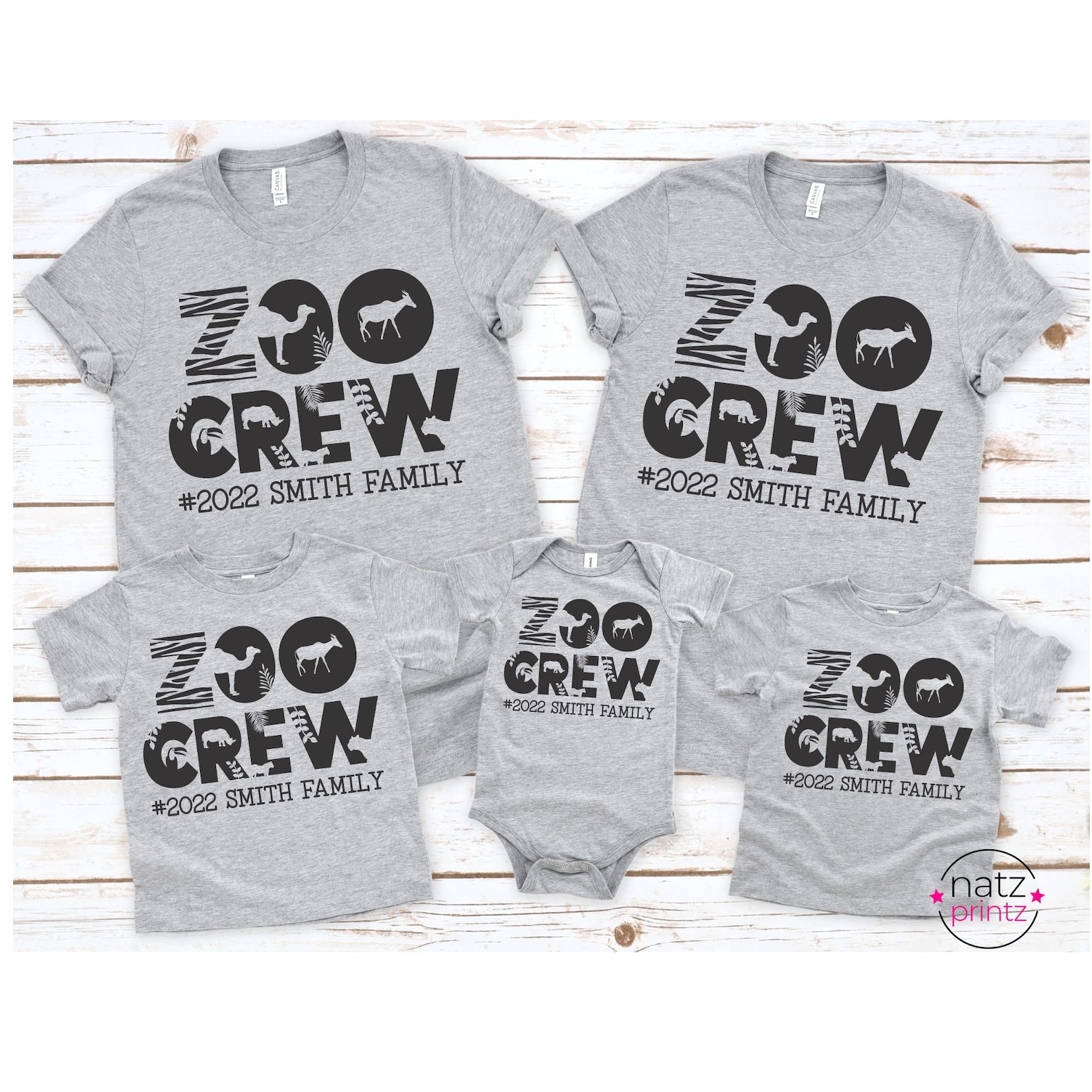 Zoo Crew Shirts Family Matching Shirts Zoo Trip Shirt | Etsy