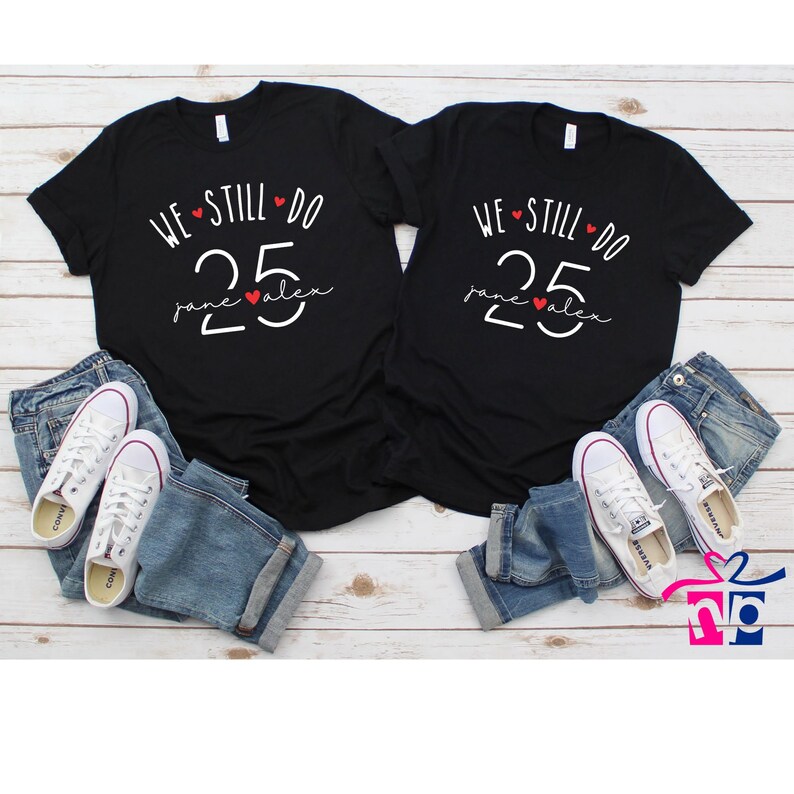 Anniversary Shirt, Matching Couple Shirt, Anniversary Gift, Married ...
