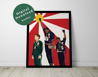 Black power poster | Etsy