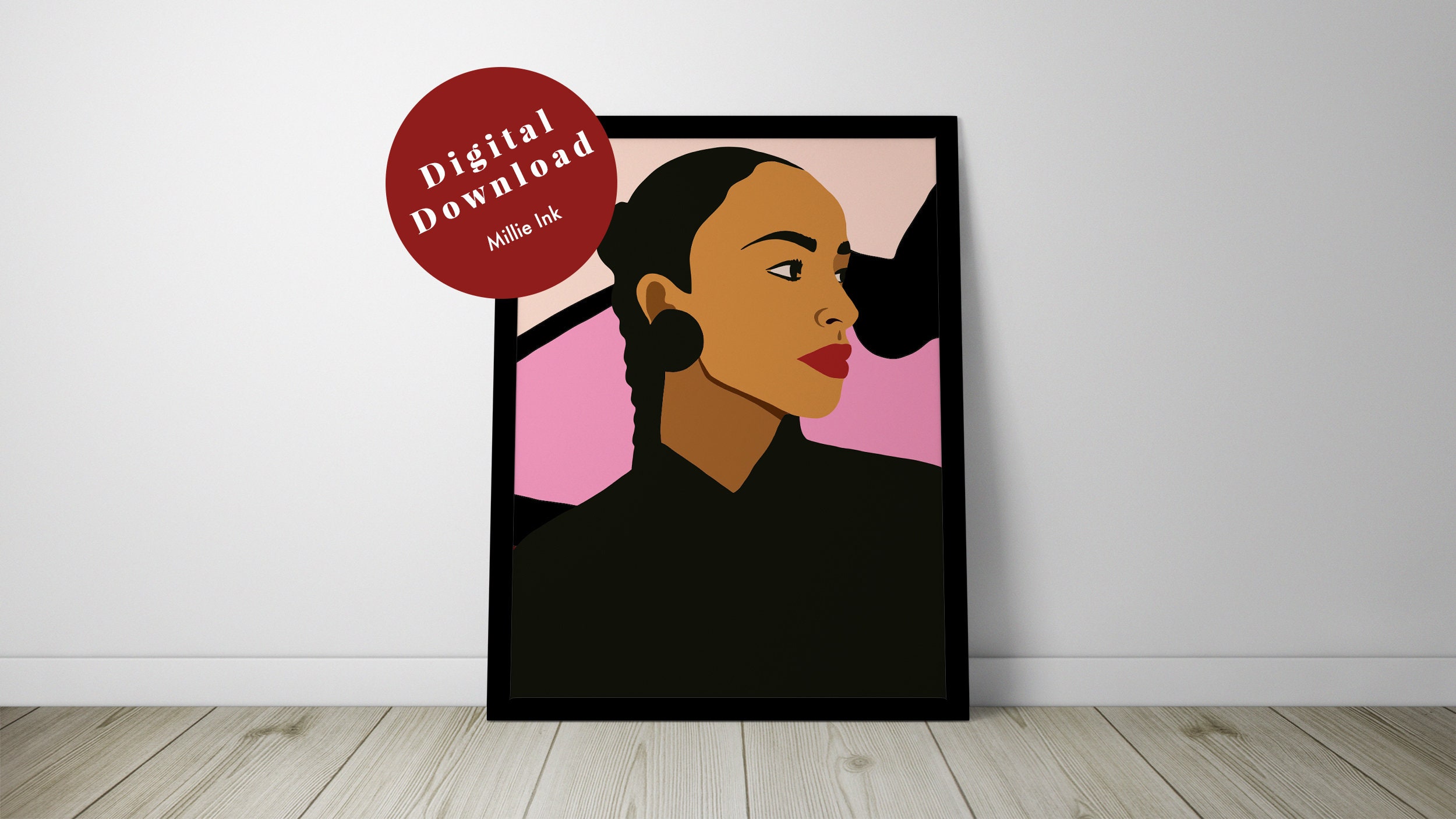 Wall Hangings Sade Illustration Art Print Poster Home & Living etna.com.pe