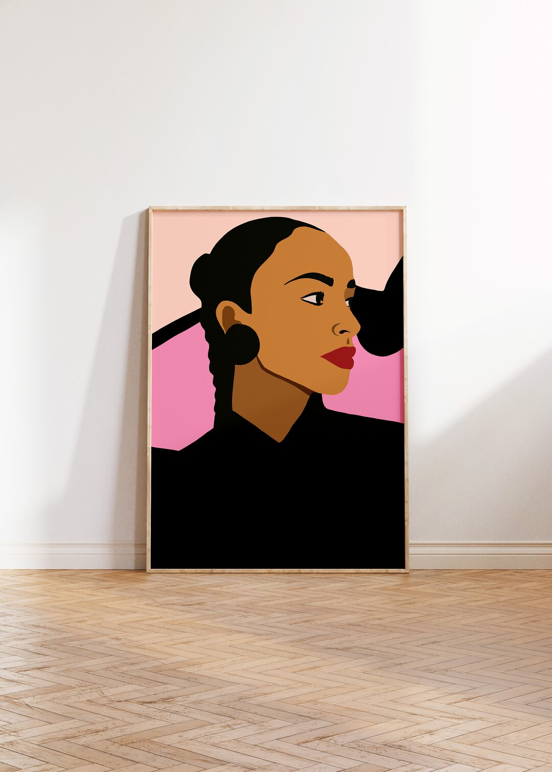 Sade Illustration Print Digital Download, Poster, Home Decor, Dorm ...