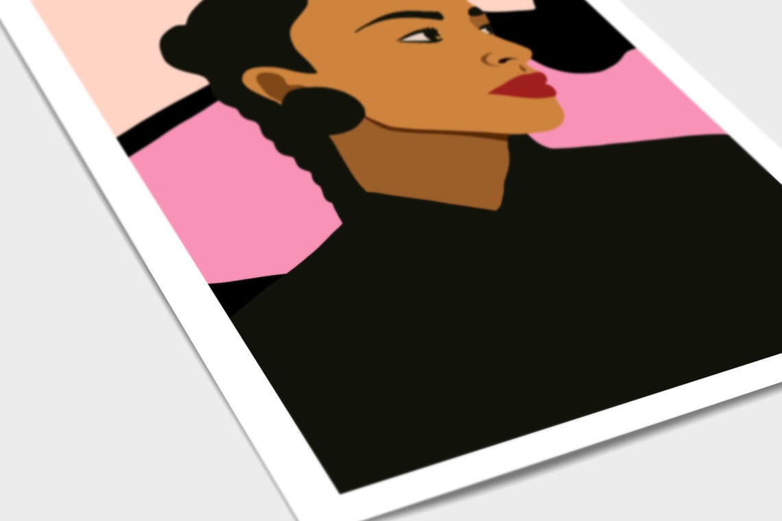 Sade Illustration Print Digital Download Poster Home Decor | Etsy
