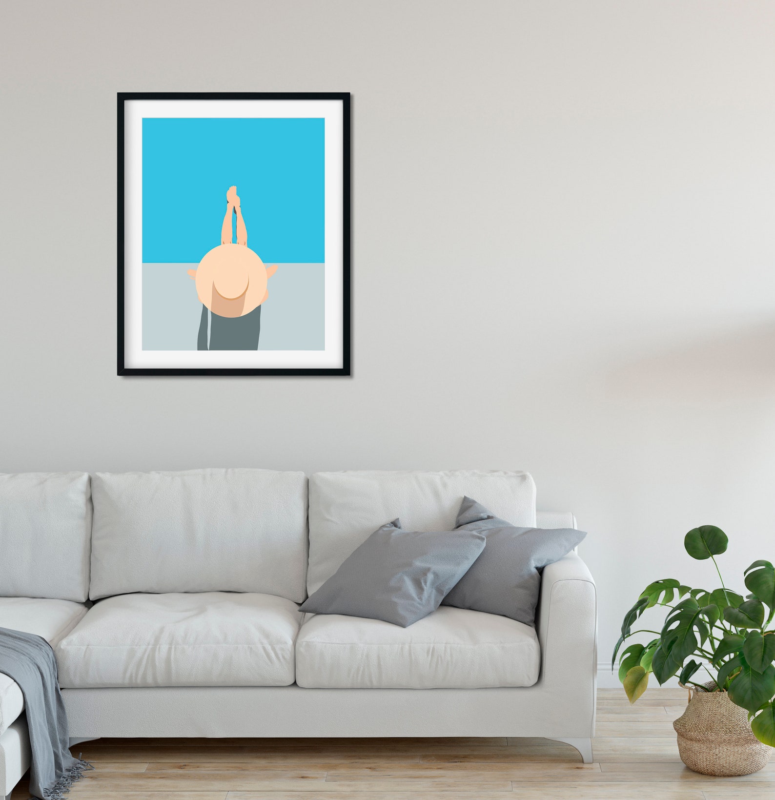 Girl at Pool Digital Download Printable Art Poster Home - Etsy