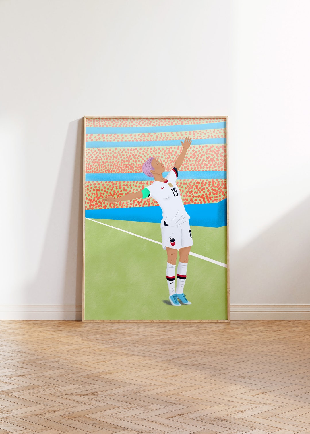 Megan Rapinoe Printable Art Digital Download, Poster, Home Decor ...