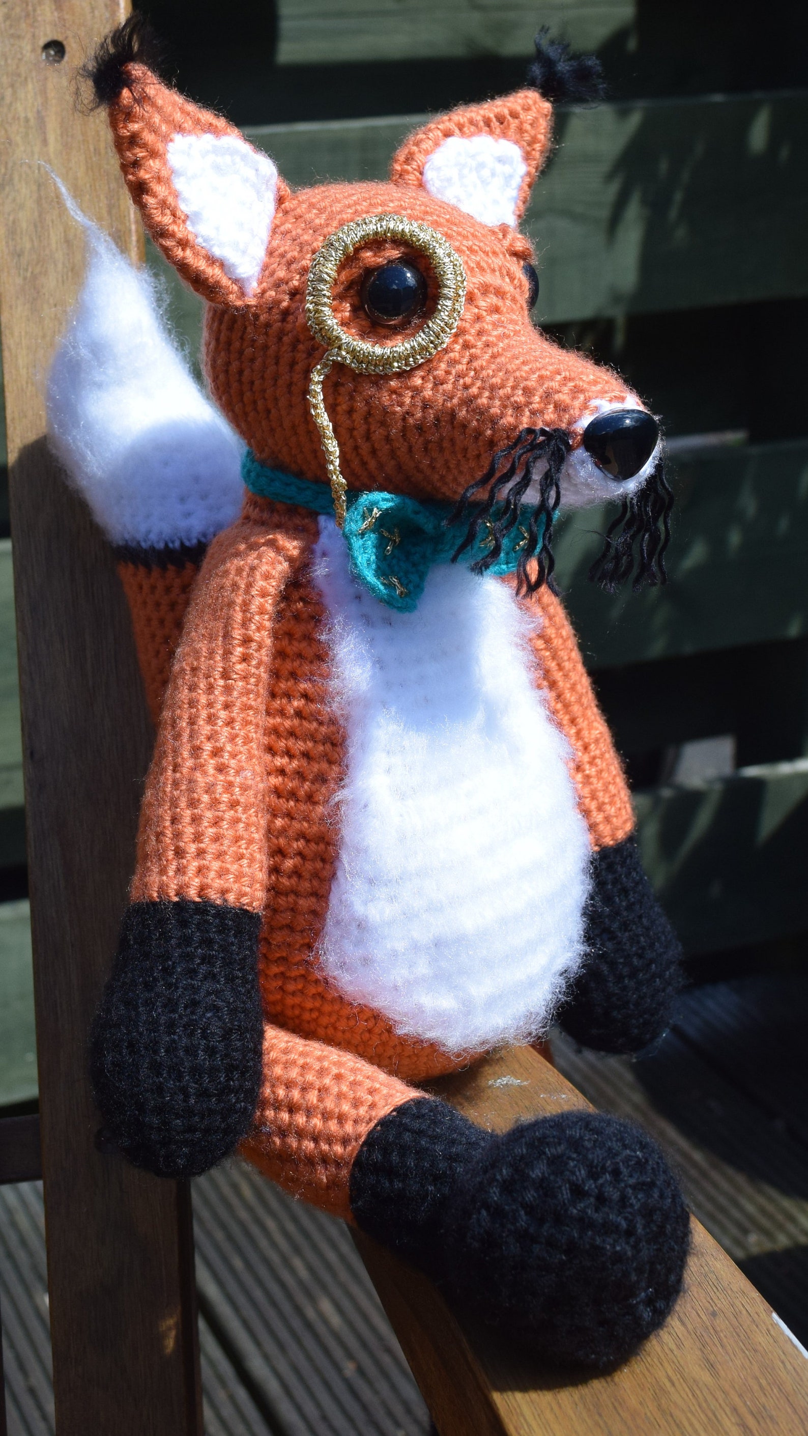 Mr Foxy Crochet Pattern - Etsy