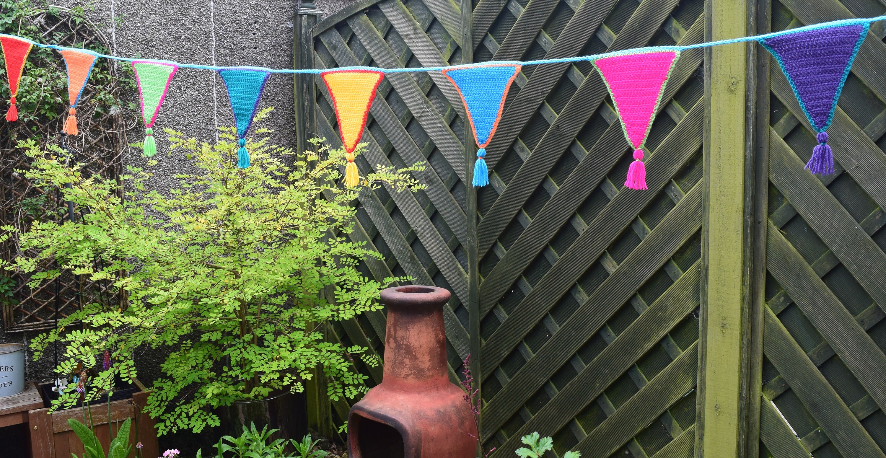 Festival Bunting - Crochet PATTERN - Etsy UK