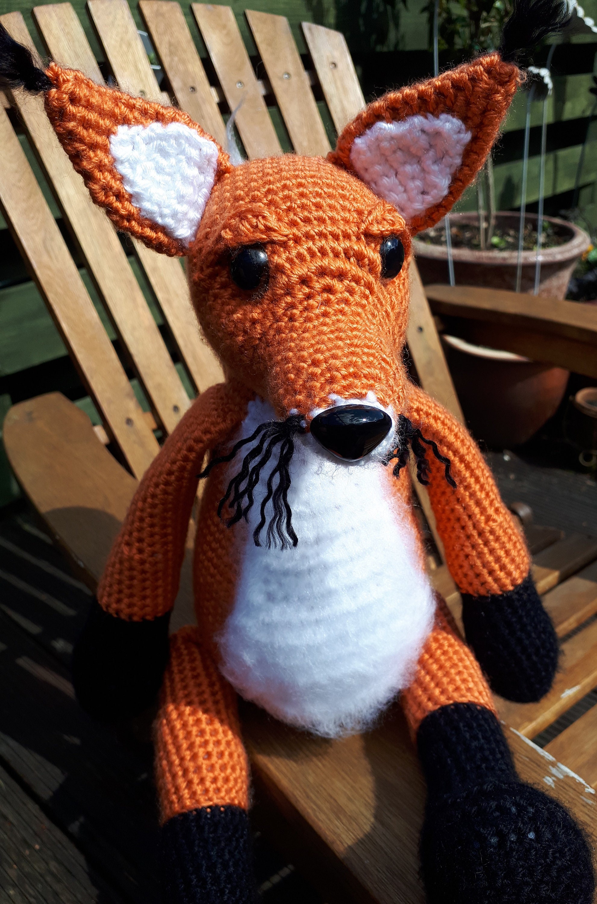 Mr Foxy Crochet Pattern | Etsy