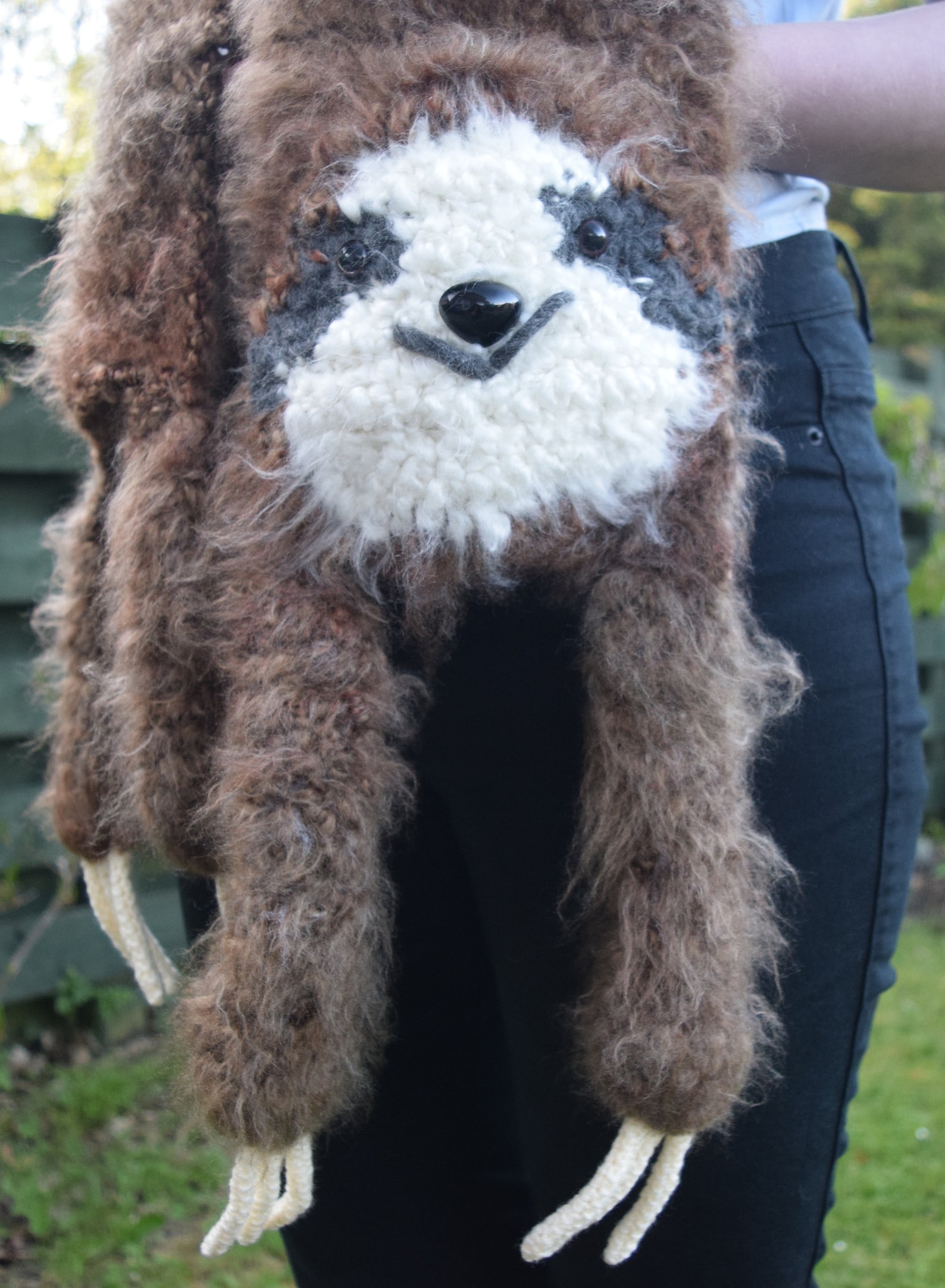 Sloth Scarf Crochet PATTERN - Etsy