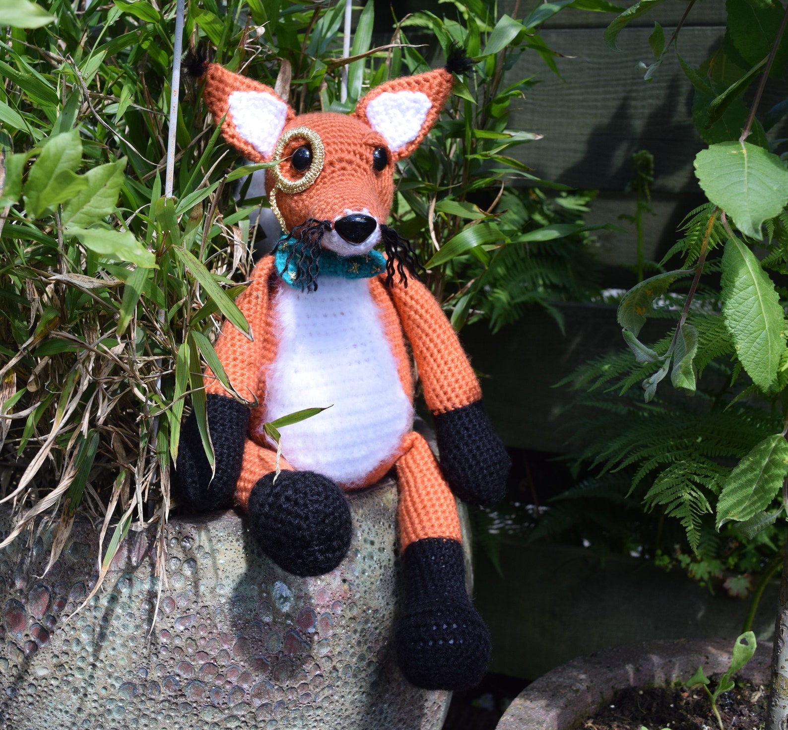 Mr Foxy Crochet Pattern - Etsy
