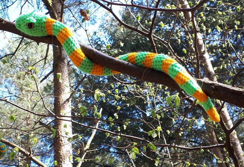 Sid the Snake - Crochet Pattern - Etsy