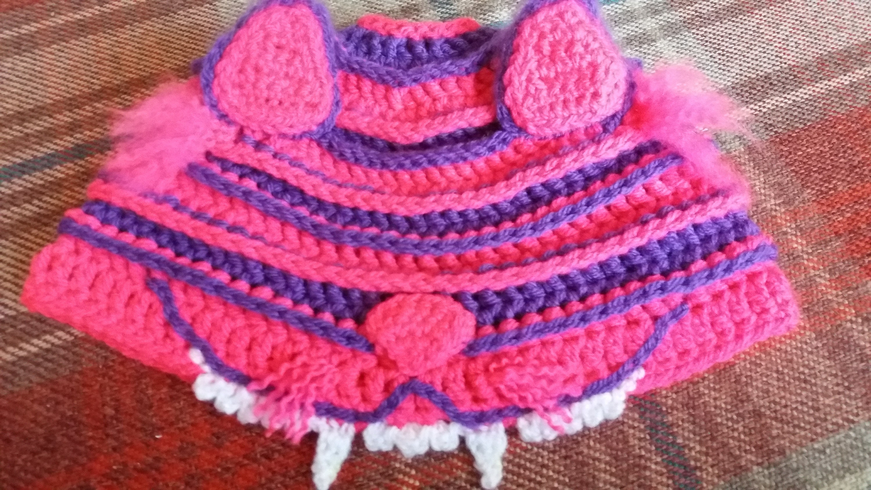 Cheshire Hat - Crochet PATTERN - Etsy