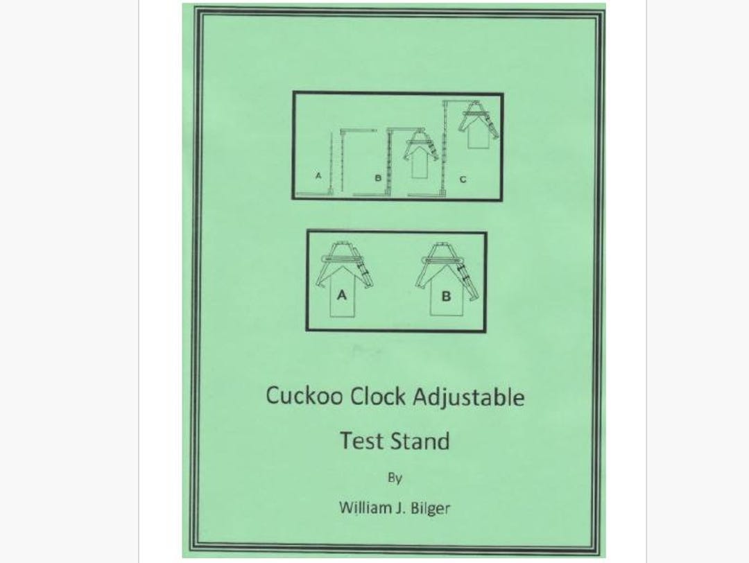 How to Make and Use an Adjustable Cuckoo Clock Stand - Etsy