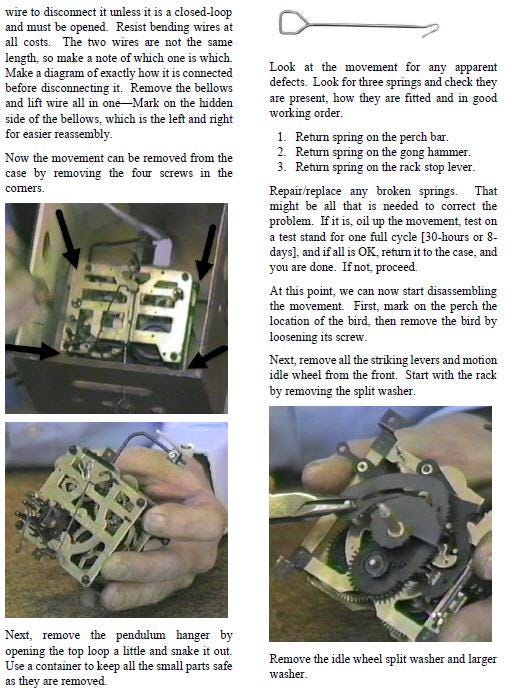 The Cuckoo Clock Owner?s Repair Manual-step by Step No Prior Experience ...