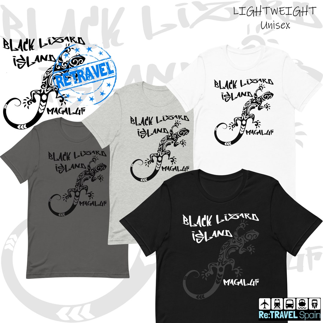 MAJORCA Mallorca Black Lizard Island Magaluf Shirt Majorca Spain Travel ...