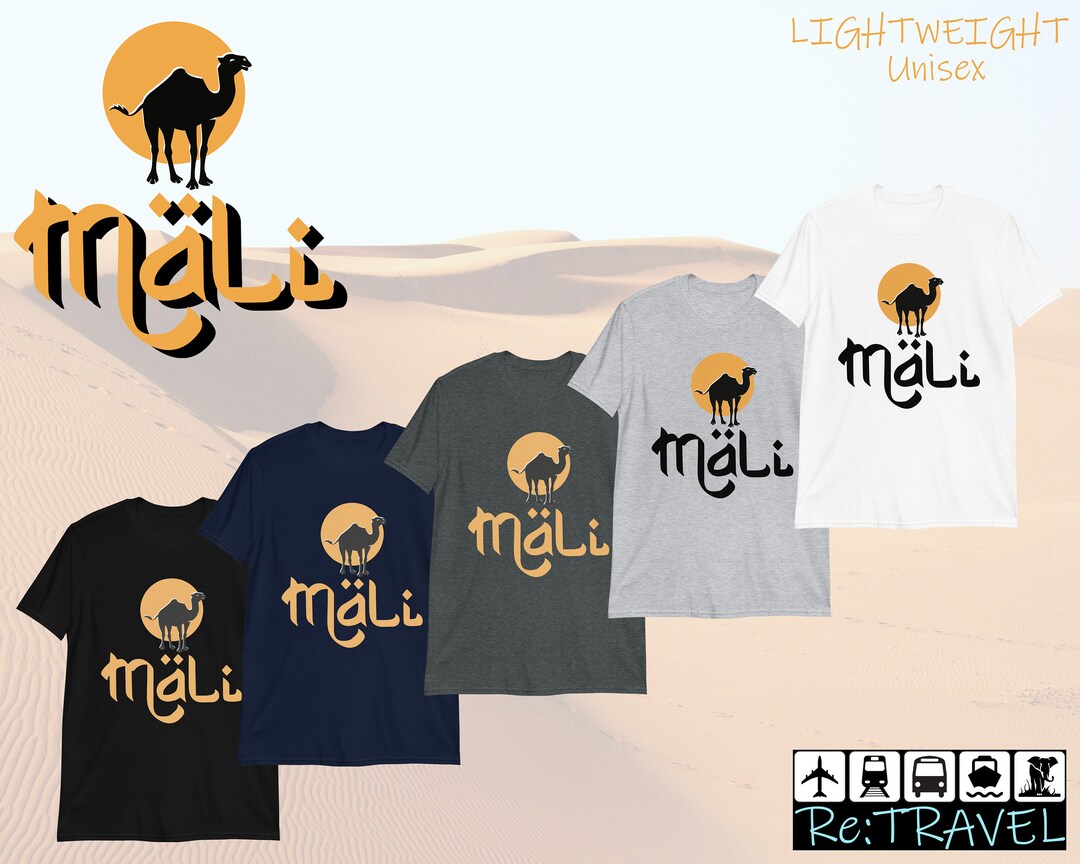 MALI Camel Shirt, Mali Shirt, Mali Gift, Adventure Travel Shirt ...