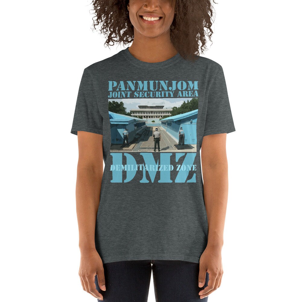 Korean DMZ Travel Shirt, North South Korea, Demilitarized Zone ...
