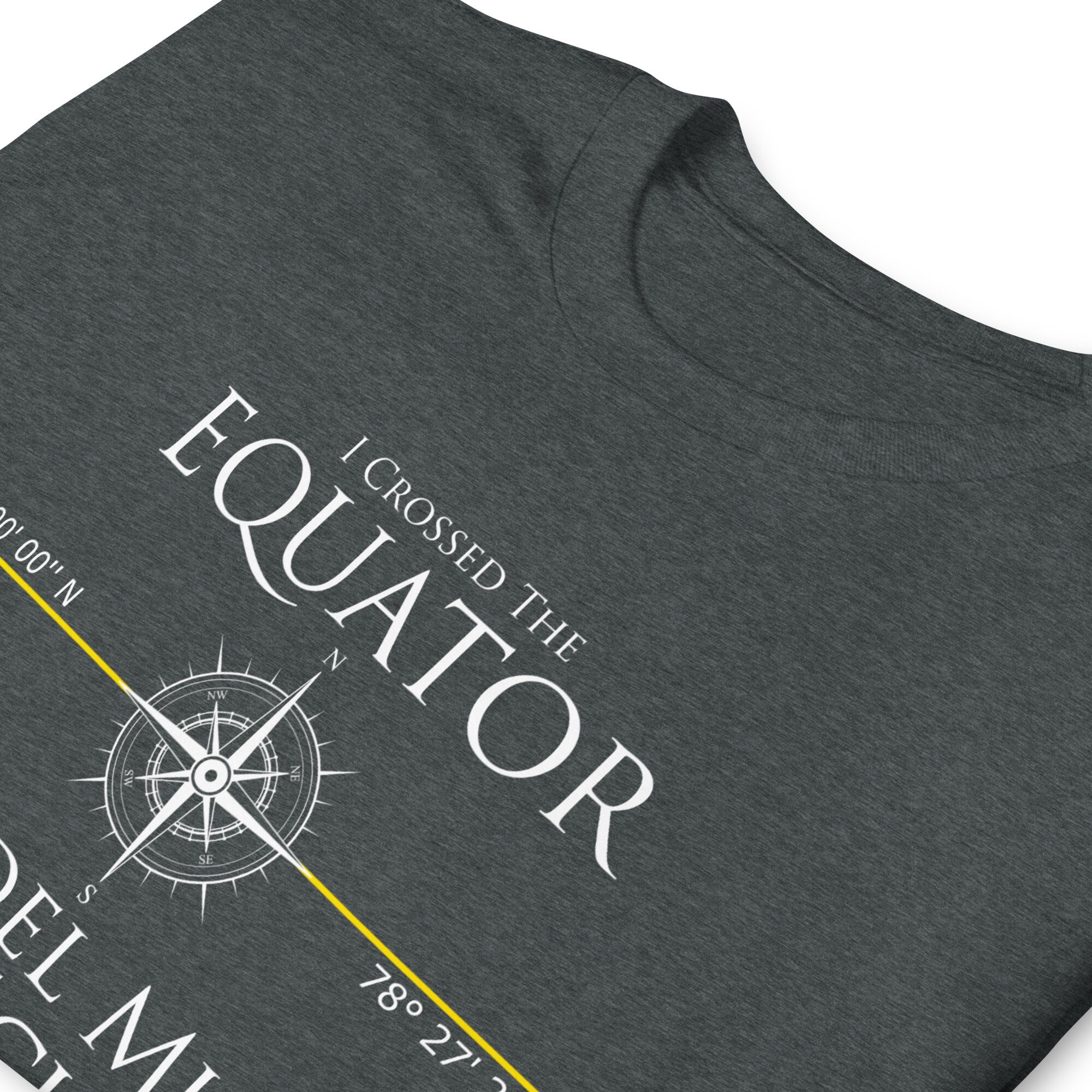 Quito Ecuador EQUATOR Crossing Shirt, Ecuador Shirt Mitad Del Mundo ...