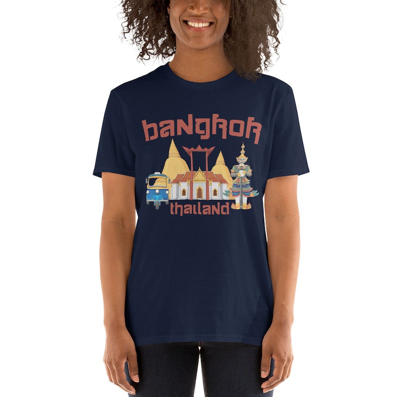 BANGKOK Thailand Shirt, Bangkok Tshirt, Thai Shirt, Thai Gift, Souvenir ...