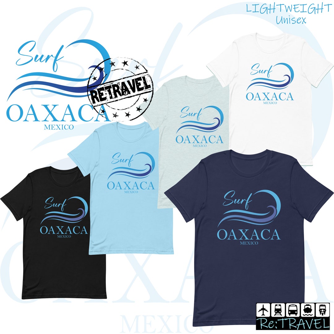 OAXACA Mexico Surfing Tshirt, Oaxaca Surf Shirt, Mexico Surfer Shirt ...