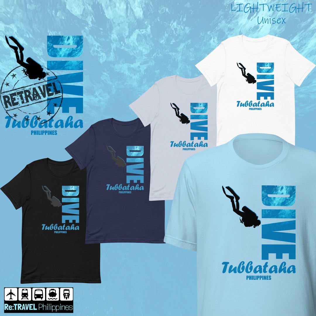 TUBBATAHA PHILIPPINES Scuba Diving Gift Scuba Diving Shirt Scuba Gift Dive Gift Philippines ...