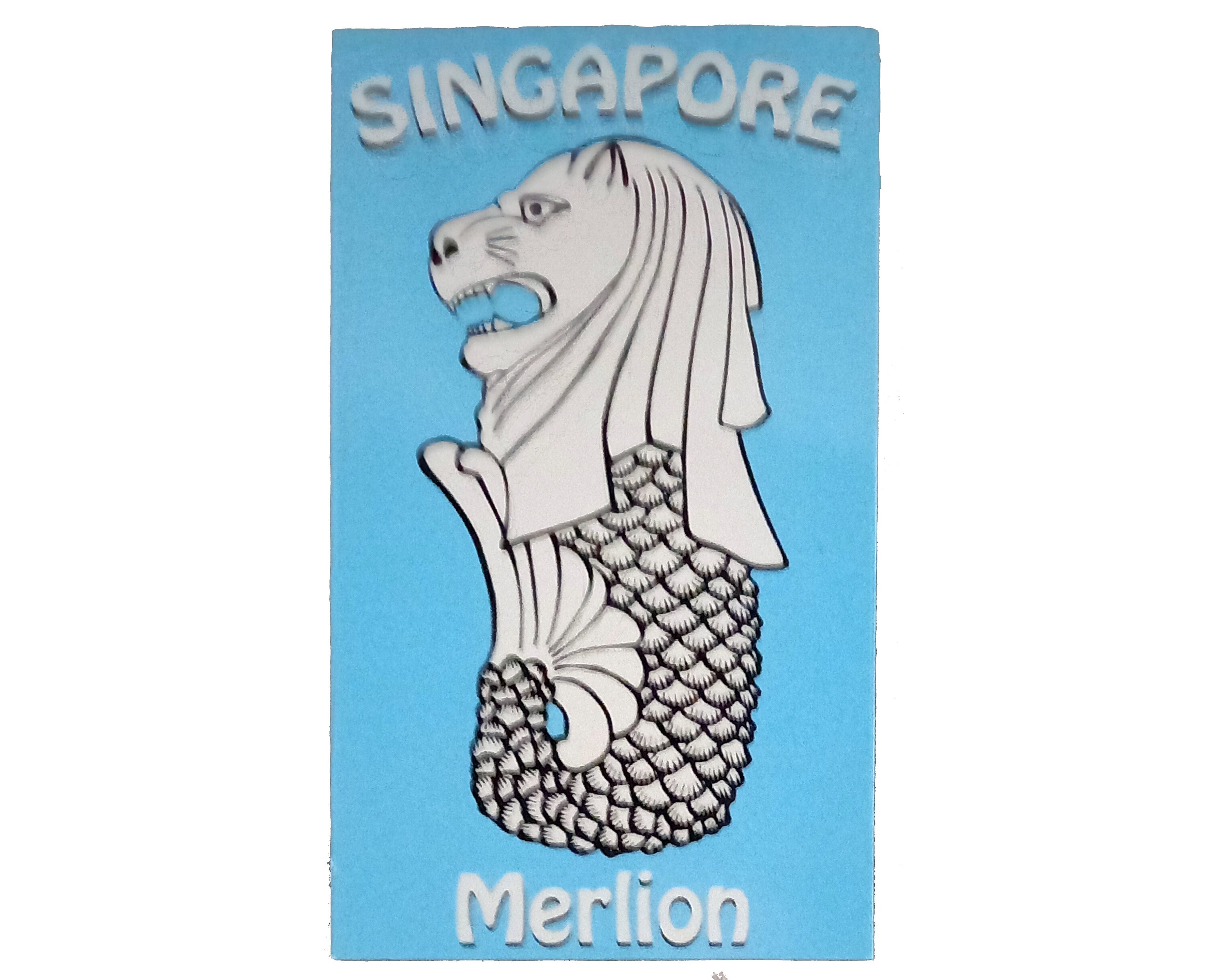SINGAPORE Fridge Magnet Merlion Statue Refrigerator Magnet Gift ...