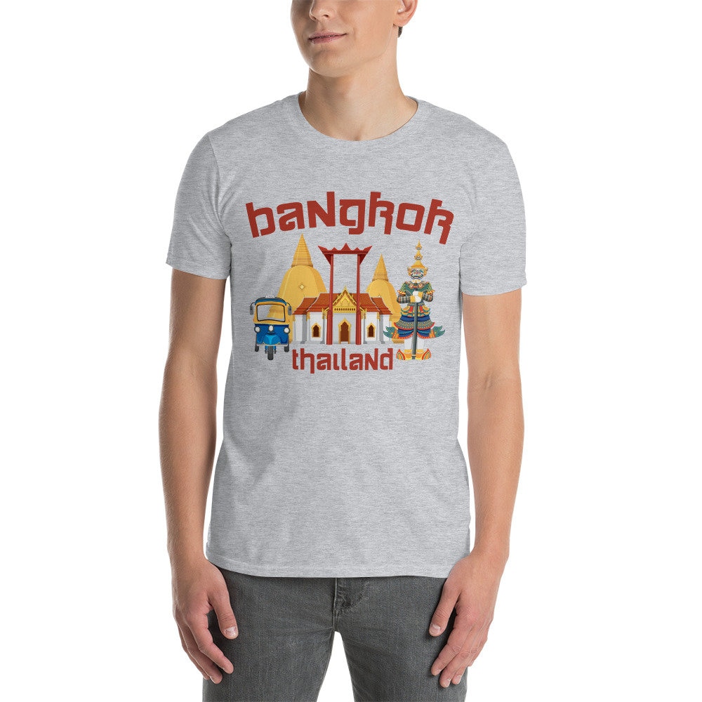 BANGKOK Thailand Shirt, Bangkok Tshirt, Thai Shirt, Thai Gift, Souvenir ...