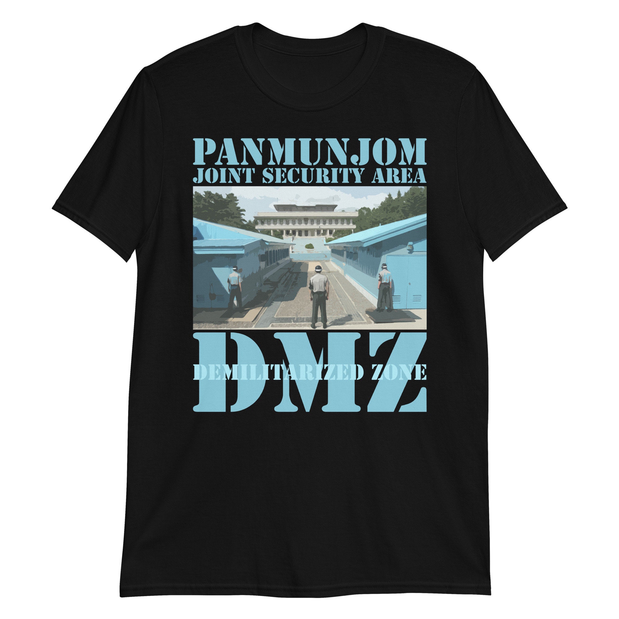 Korean DMZ Travel Shirt, North South Korea, Demilitarized Zone ...