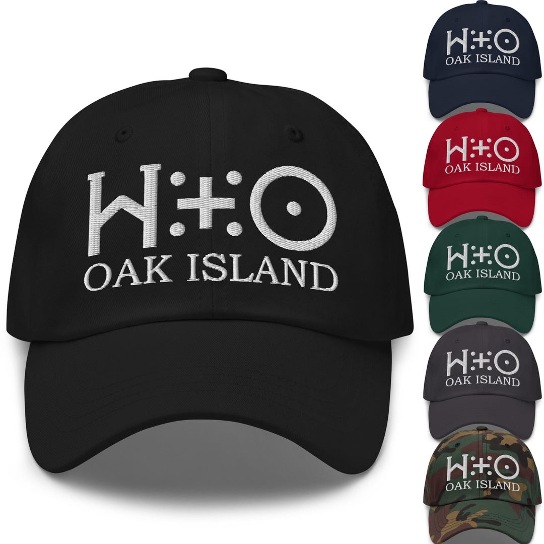 OAK ISLAND TREASURE Dad Hat Oak Island Hat Oak Island Gift Nova Scotia ...