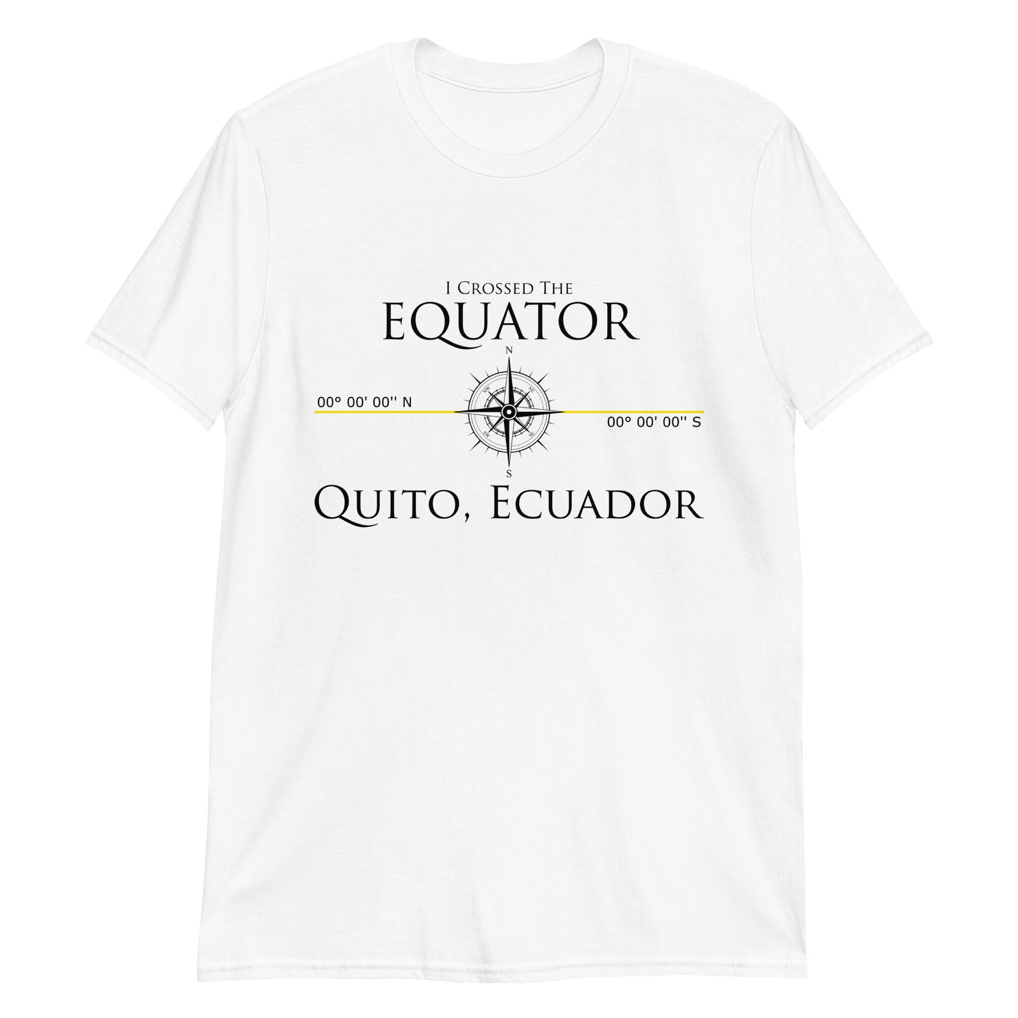 ECUADOR T Shirt QUITO Ecuador Shirt EQUATOR Adventure Shirt Ecuadorian ...