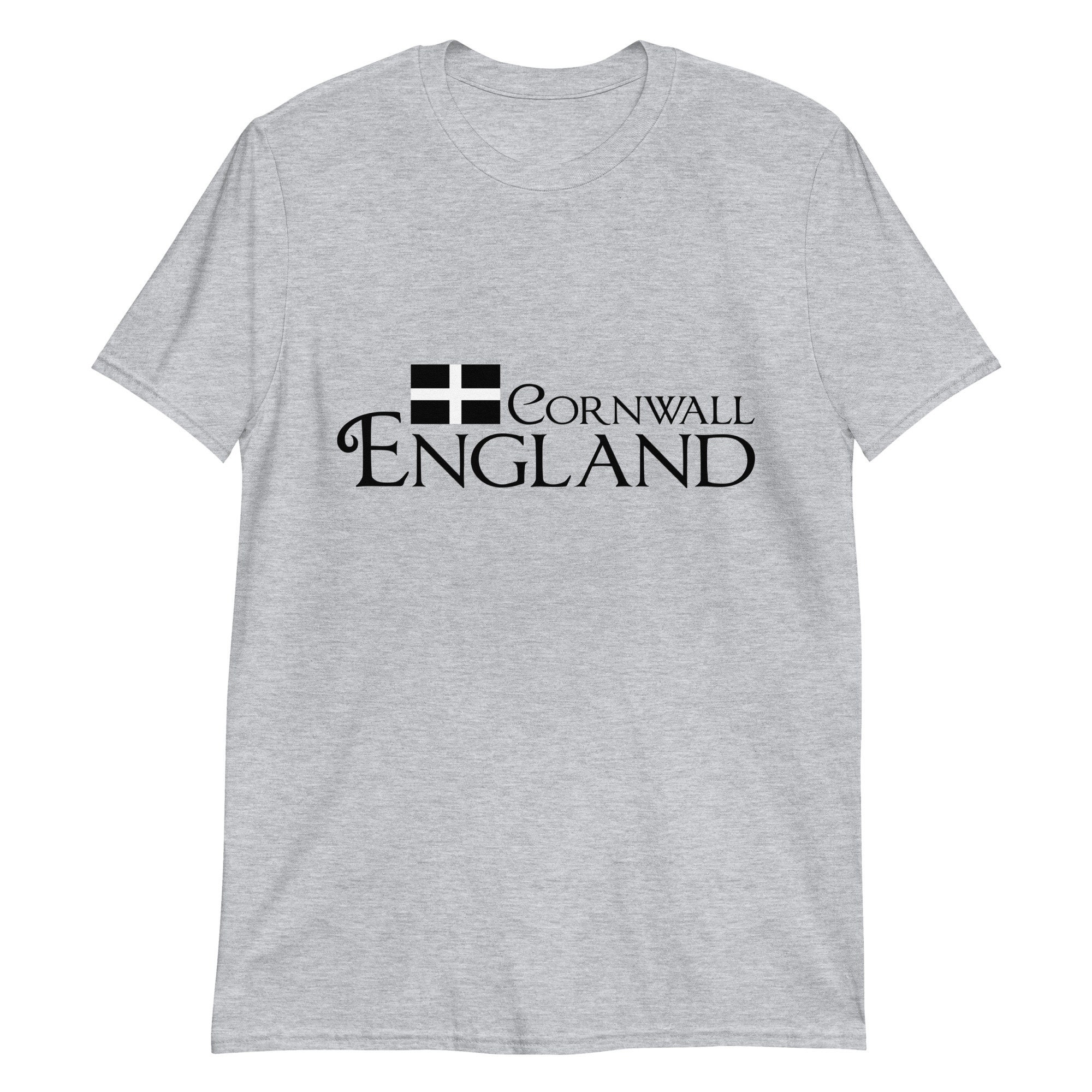 CORNWALL Shirt Cornish Flag Cornwall Travel Souvenir - Etsy