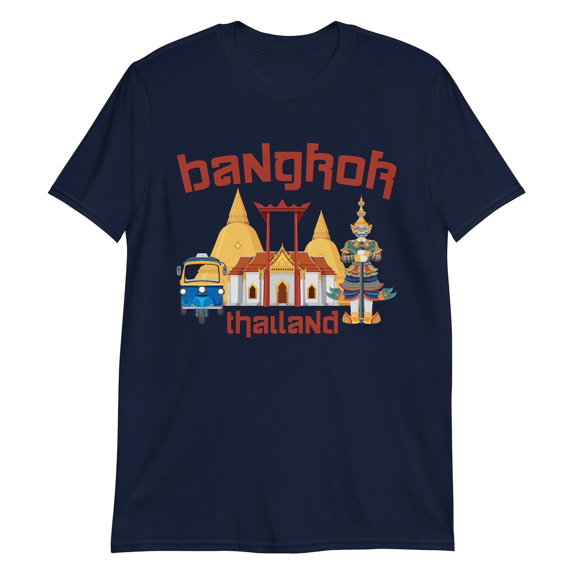 BANGKOK Thailand Shirt, Bangkok Tshirt, Thai Shirt, Thai Gift, Souvenir ...