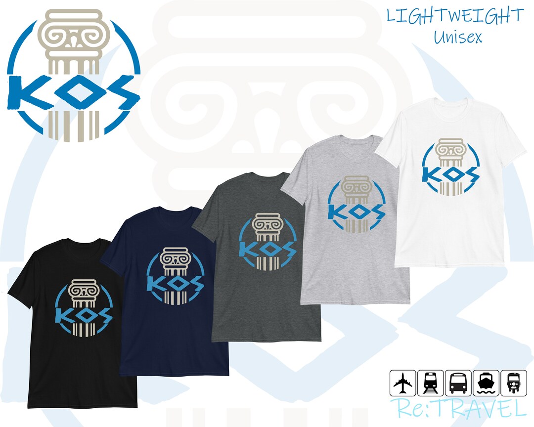 KOS Greece Vacation Shirt, Kos Greece Gift Travel Shirt, Greek Islands ...