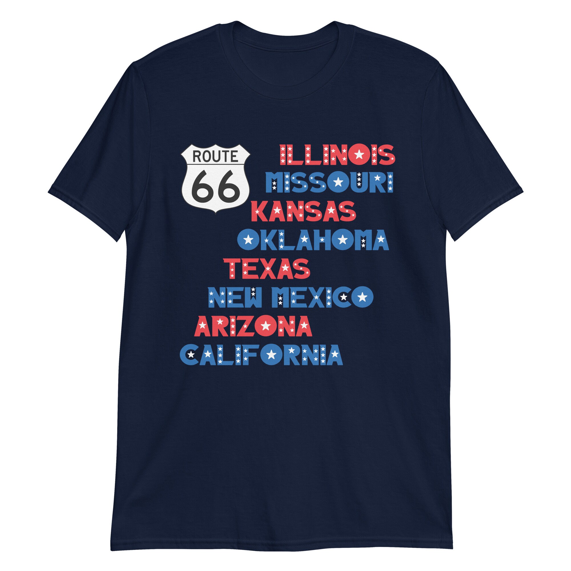 Route 66 Shirt, Route 66 T Shirt, Route 66 Gifts, Road Trip Souvenir ...