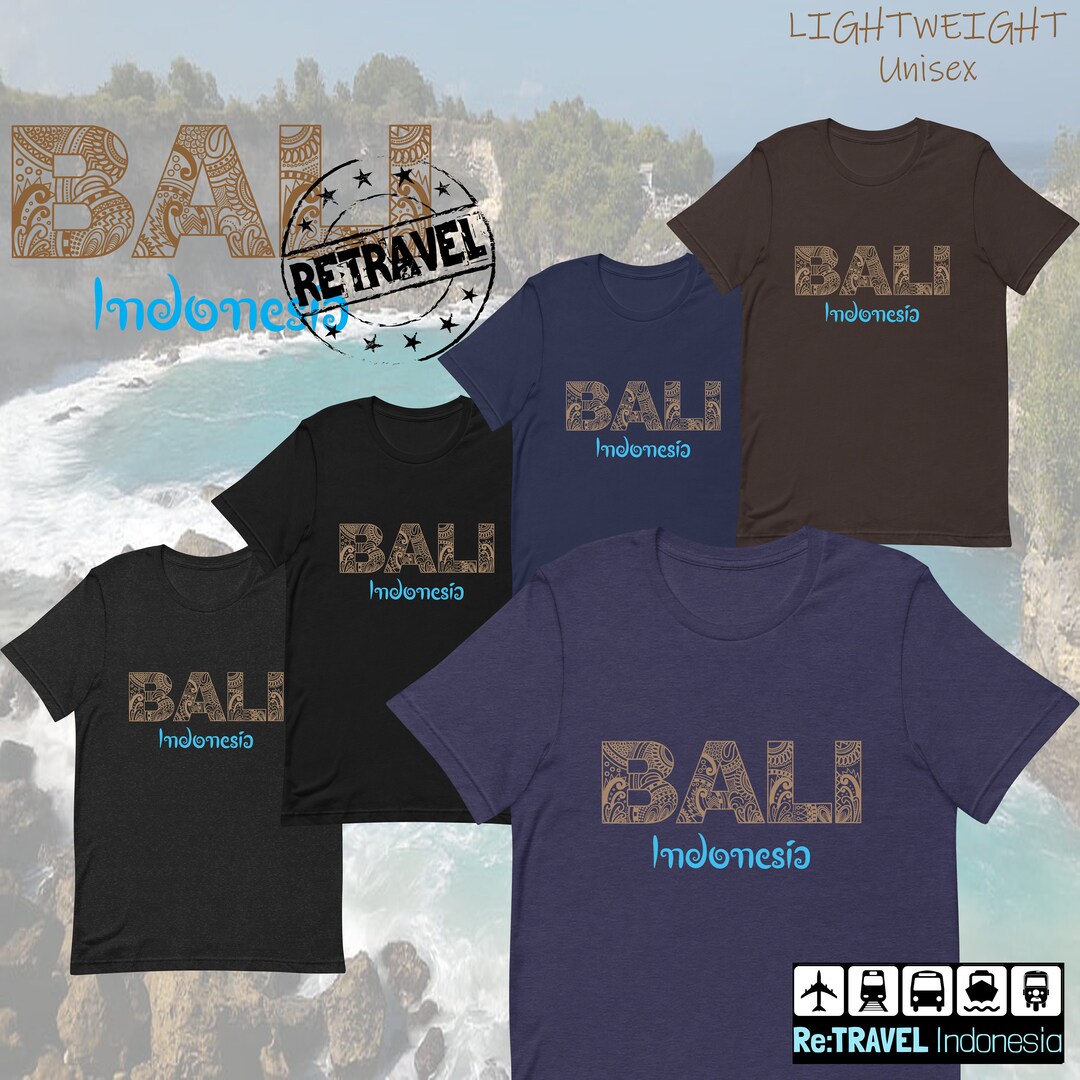 Indonesian Batik Shirt, BALI Indonesia Shirt, Indonesia Gift, Bali Gift ...