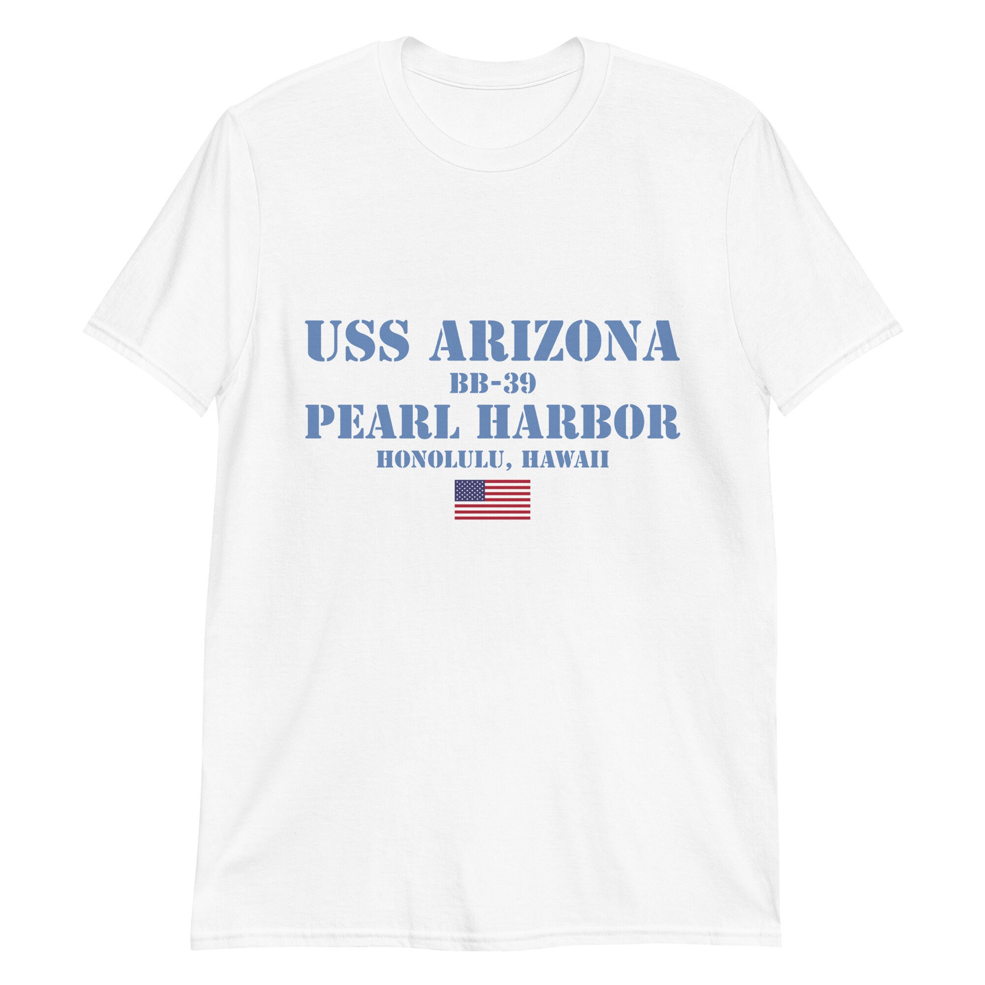 USS Arizona Pearl Harbor Patriotic Shirt, Honolulu Hawaii Shirt ...