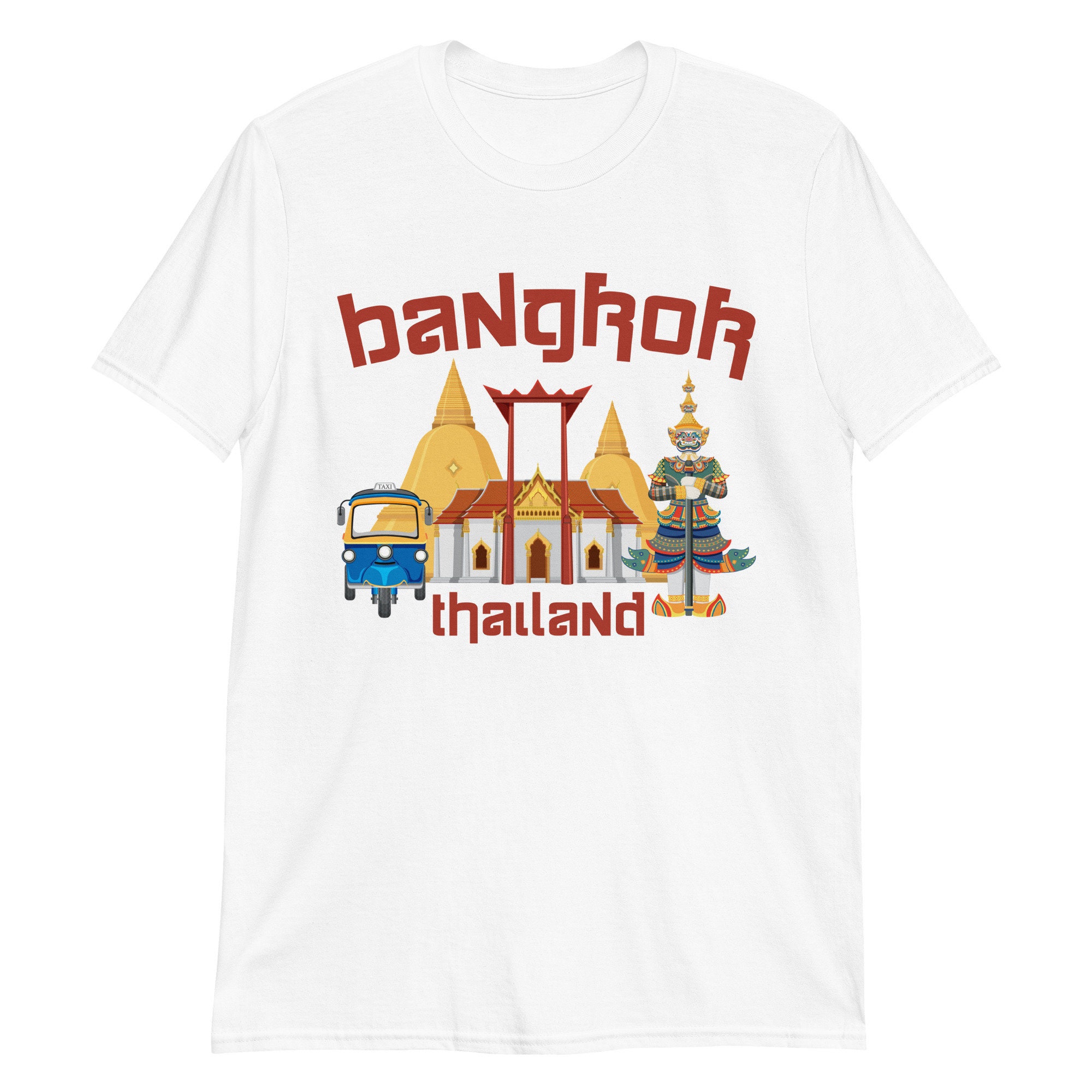 BANGKOK Thailand Shirt, Bangkok Tshirt, Thai Shirt, Thai Gift, Souvenir ...