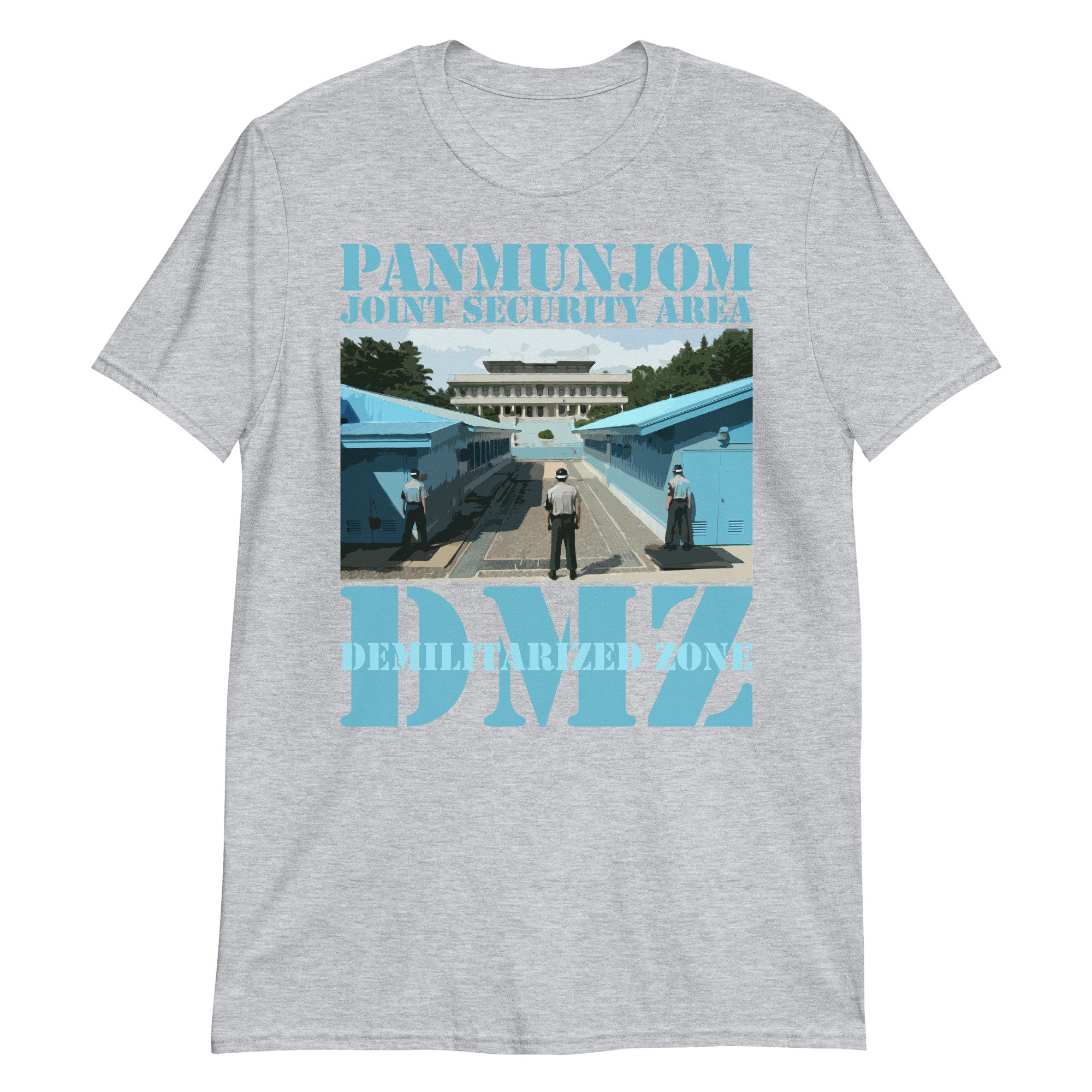 Korean DMZ Travel Shirt, North South Korea, Demilitarized Zone ...