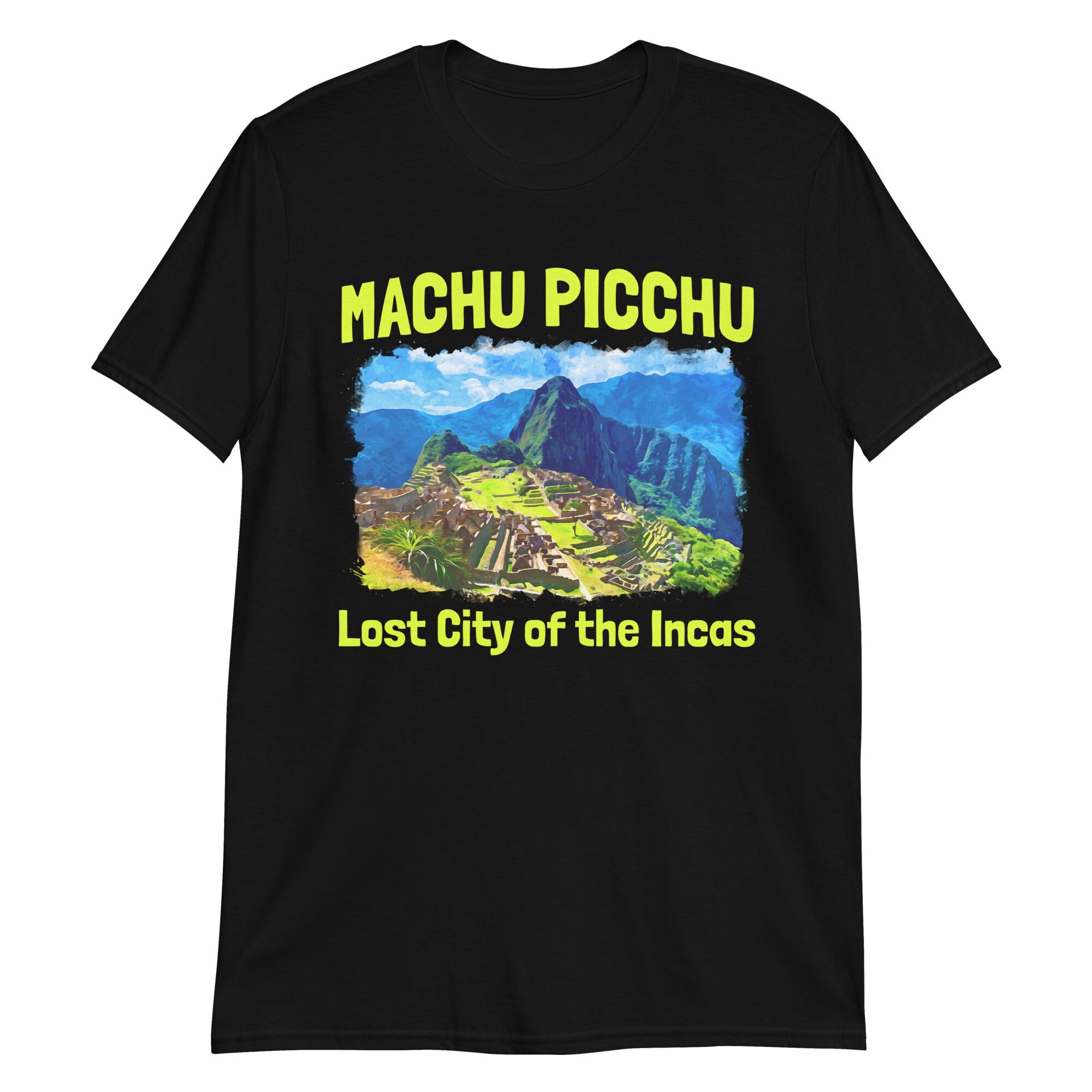 Machu Picchu Shirt, Inca Trail Adventure Shirt, Lost City of the Incas ...