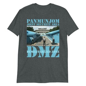Korean DMZ Travel Shirt, North South Korea, Demilitarized Zone ...