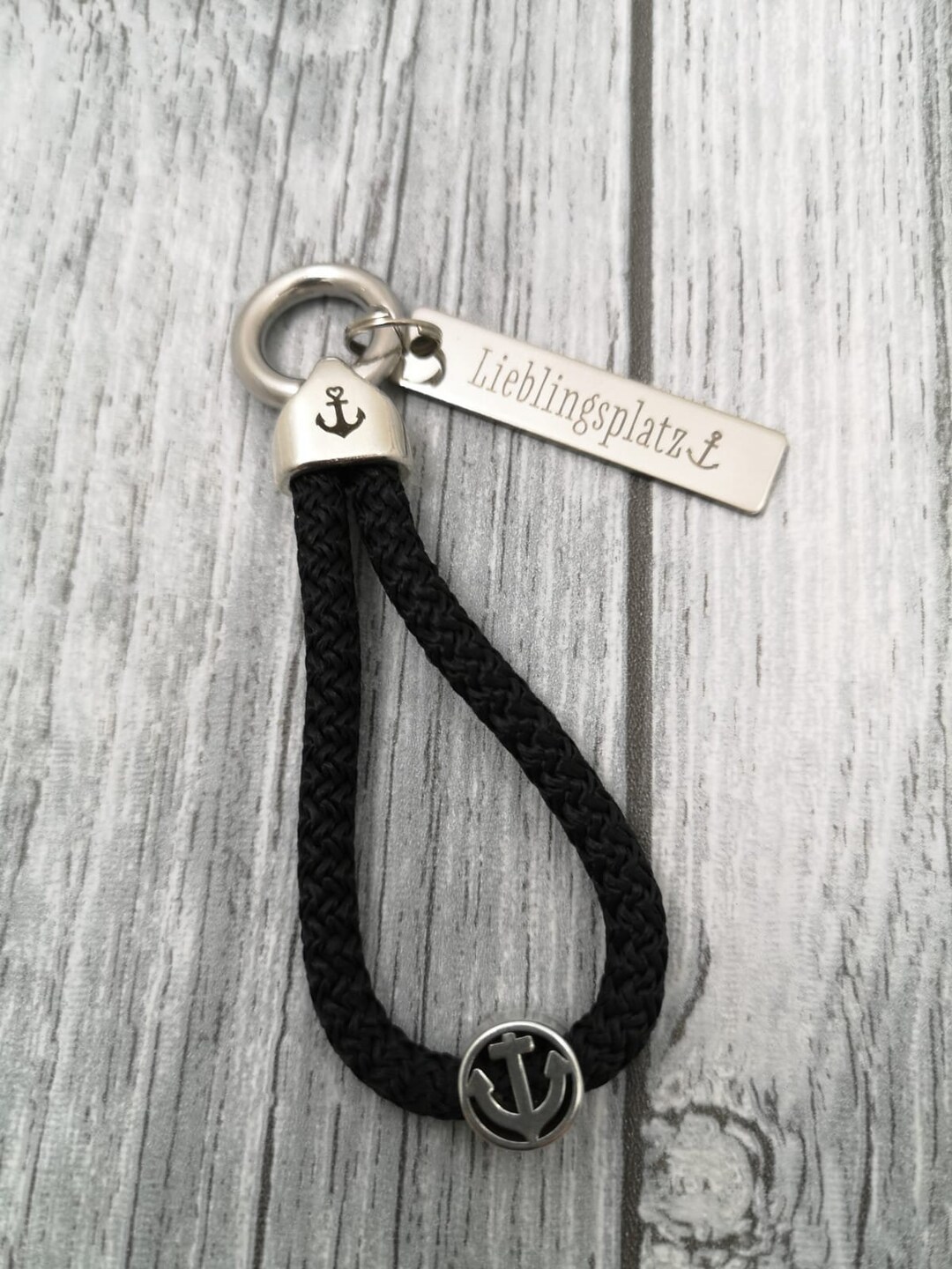 Small Key Ring Made of Sailing Rope Favorite Place - Etsy