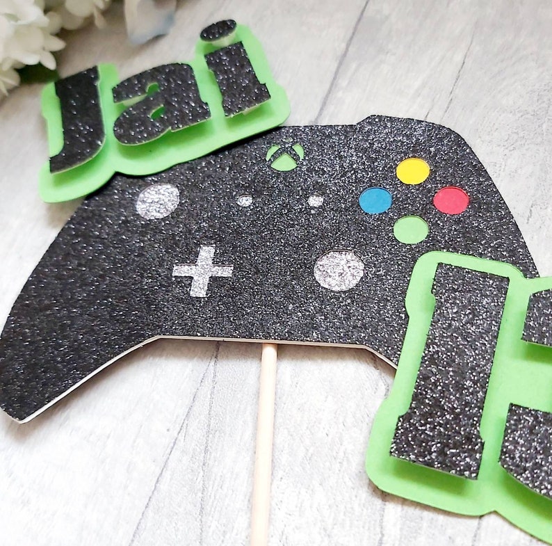 Xbox Cake Topper. Cake Topper. Gaming Cake Topper. Gamer Cake | Etsy