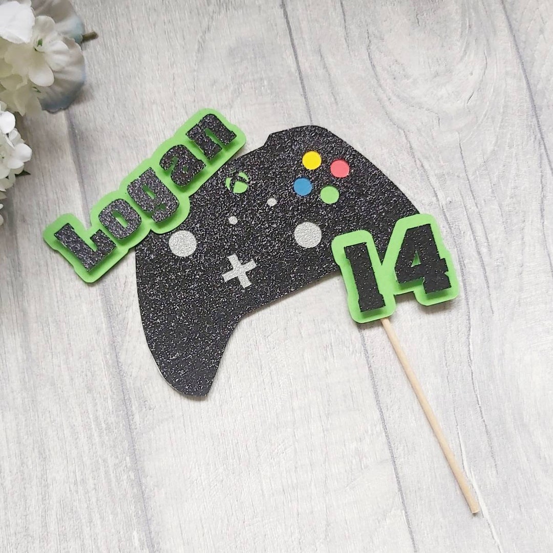 Xbox Cake Topper. Cake Topper. Gaming Cake Topper. Gamer Cake - Etsy