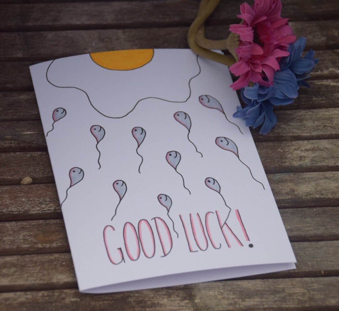 IVF Good Luck Card - Etsy