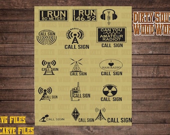 Ham Radio Call Sign - Etsy