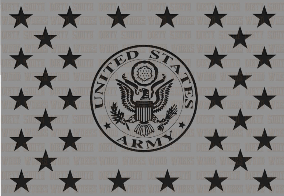 U.S. Army old Style Logo-svg File for CNC Carving - Etsy Australia