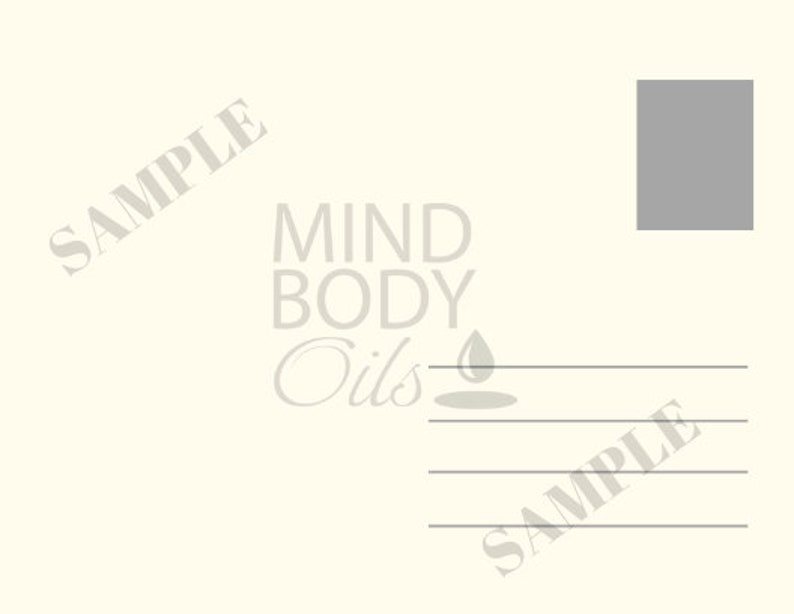 Winter Diffuser Blends Postcard Etsy