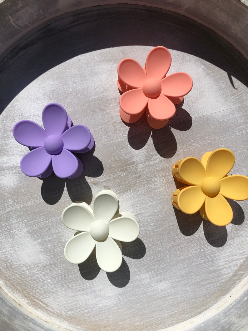Flower Clip Set TRENDY - Etsy